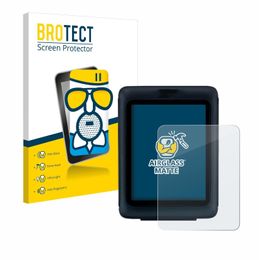 BROTECT Displayschutzglas Schutzglas für Sigma BC 5.0 WR, Schutzfolie Display Schutz Glas Folie matt, weiß