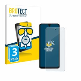 BROTECT Displayschutzglas Schutzglas für Tecno Spark 20, 3 Stück, Schutzfolie Display Schutz Glas Folie matt, weiß