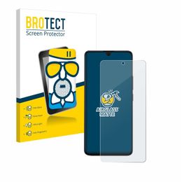 BROTECT Displayschutzglas Schutzglas für Xiaomi Redmi Note 13R Pro, Schutzfolie Display Schutz Glas Folie matt, weiß