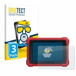 BROTECT Displayschutzglas Schutzglas für Launch MOT IV (4), 3 Stück, Schutzfolie Display Schutz Glas Folie matt, weiß