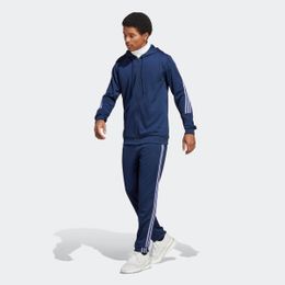Trainingsanzug adidas Sportswear "3-STREIFEN" Gr. L, blau (legend ink) Herren Sportanzüge Trainingsanzüge