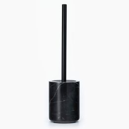 houseproud WC-Reinigungsbürste Marquina Toilettenbürste mit Behälter aus schwarzem Marmor