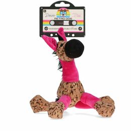 Retro Dog Tierkuscheltier Retrodog Donkey Pink S