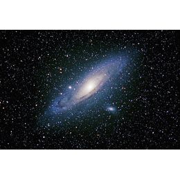 papermoon Fototapete "Andromeda-Galaxie" Tapeten Gr. B/L: 5 m x 2,8 m, Bahnen: 10 St., bunt (mehrfarbig) Fototapeten