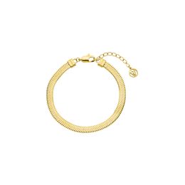 Paul Valentine Molten Sleek Bracelet 14K Gold Plated