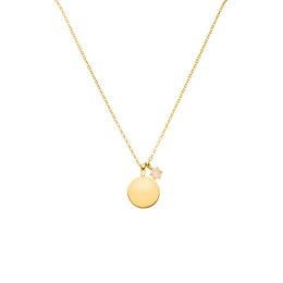 Paul Valentine Birthstone June Necklace 14K Gold Plated