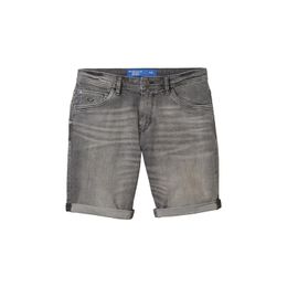 Tom Tailor Herren Josh Jeansshorts, grau, Uni, Gr. 33