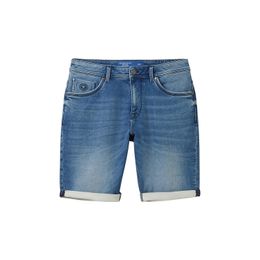 Tom Tailor Herren Josh Jeansshorts, blau, Gr. 38