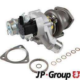 JP Group Lader, Aufladung inkl. Dichtungssatz für CITROEN C4 II 1.6 THP 155 PEUGEOT 508 I Sw DS4 Picasso Grand DS5 DS3 150 207/207+ 16V Turbo 207 Cc