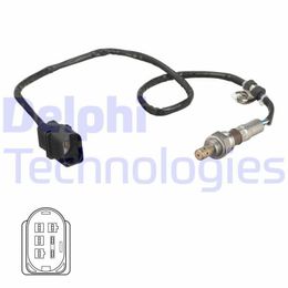 DELPHI Lambdasonde für SKODA VW SEAT AUDI 06A906262BR ES21102-12B1