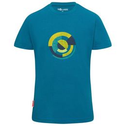 Trollkids - Kid's Sandefjord T-Shirt XT-Shirt - Merinoshirt Gr 152 blau