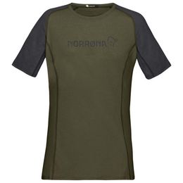 Norröna Norrøna - Women's Fjørå Equaliser Lightweight T-Shirt - Radtrikot Gr XS oliv