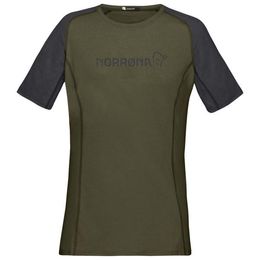 Norröna Norrøna - Women's Fjørå Equaliser Lightweight T-Shirt - Radtrikot Gr S oliv