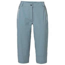 Vaude - Women's Farley Stretch Capri III - Trekkinghose Gr 34 türkis/grau