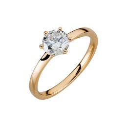 OROLINO Fingerring 750/- Gelbgold 1 Brill. 1,0 ct., gelb