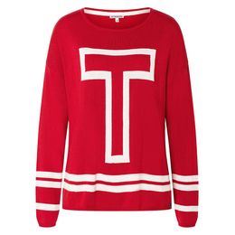 Timezone Pullover in Rot - S