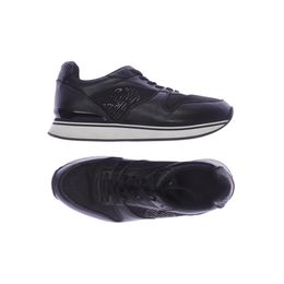 Emporio Armani Damen Sneakers, schwarz, Gr. 41