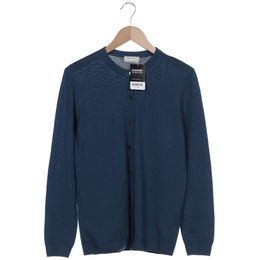 Peter Hahn Damen Strickjacke, blau, Gr. 38