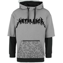 Metallica EMP Signature Collection Kapuzenpullover grau schwarz in L