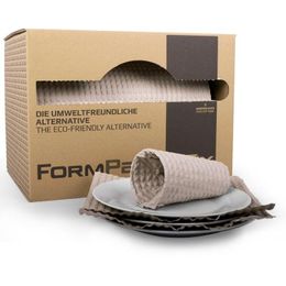 KK VERPACKUNGEN 20 x FORMPack Box Noppenpapier Luftpolsterpappe Packpapier Spenderbox 55 m 125 g/m2 - Braun