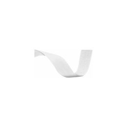 COMPACT - Weißes kompaktes Klettband für Damen, 20 mm x 25 m