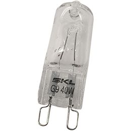 Electrolux Ersatzteil - Halogen-Glühbirne für Backofen G9 40W - - ZANUSSI, JUNO, IGNIS, NEFF, BAUKNECHT, AEG, ZANKER, IKEA, SMEG, ARTHUR MARTIN, PROGRESS,