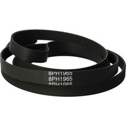 vhbw - Keilriemen kompatibel mit Bosch wtv 763, 743 Wäschetrockner - 196,5 cm Schwarz