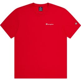 Champion® T-Shirt, Baumwolle, Champion-Logo, für Herren, rot, XXL