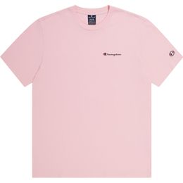 Champion® T-Shirt, Baumwolle, Champion-Logo, für Herren, rosa, XL