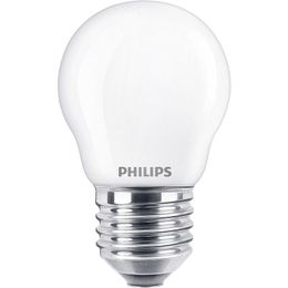 PCE Philips Lighting 76391600 led eek f (a - g) E27 Tropfenform 4.3 w = 40 w Warmweiß (ø x l) 4.5 cm x 8