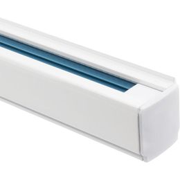 LEDKIA - 3-Phasenstromschiene Aluminium für LED-Strahler 1 Meter Weiß1000 mm