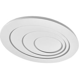 LEDVANCE - orbis spiral oval led Deckenleuchte, weiß, 63W, 5500lm, 720mm Durchmesser, sehr homogene Lichtverteilung, indirektes Licht, integriertes
