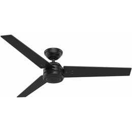 Deckenventilator Protos Schwarz 132 cm mit Wandschalter