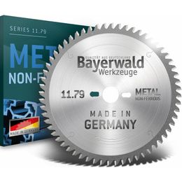 BAYERWALD WERKZEUGE Hm Kreissägeblatt - 120 x 1.8/1.4 x 20 Z40 tf neg.