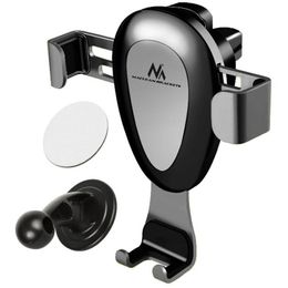 Maclean - Autotelefonhalter, universal, für das Lüftungsgitter, Schwerkraft, max. Achsabstand 90 mm, MC-324