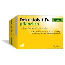 Hübner Dekristolvit D3 2000 I.e. pflanzlich Kapseln 120 St