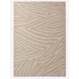 Teppich HEINE HOME Teppiche Gr. B/L: 80 cm x 150 cm, 9 mm, 1 St., beige (beige, ecru)