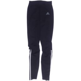 Adidas Damen Stoffhose, schwarz, Gr. 0