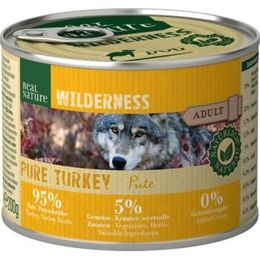 REAL NATURE WILDERNESS Adult Pure Turkey 24x200 g
