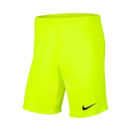 Shorts Nike Park III Fluoreszierendes Gelb für Kind - BV6865-702 L