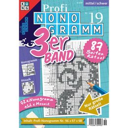 Profi-Nonogramm 3er-Band Nr. 19 - Conceptis Puzzles, Kartoniert (TB)