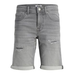 Jack & Jones JACK & JONES - Jeans-Shorts JJIRICK JJICON GE 380 in grey denim, Gr.128