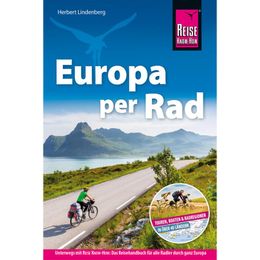 Reise Know-How Reiseführer Fahrradführer Europa per Rad - Herbert Lindenberg, Kartoniert (TB)