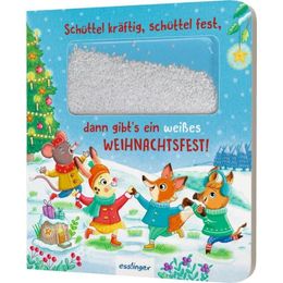 Schüttel-Pappe: Schüttel kräftig, schüttel fest, dann gibt's ein weißes Weihnachtsfest! - Madlen Ottenschläger, Pappband