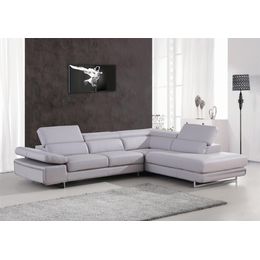 JVmoebel Ecksofa, Multifunktion Couch Medien TV Sofa Couch Ledersofa Wohnlandschaft