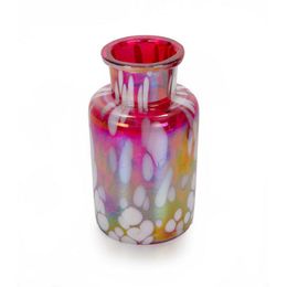Bubble-Store Dekovase mit irisierendem Farbverlauf (bunte Vase)