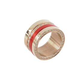 Bering Fingerring Bering Rosegold Ring Damen Ringkombination Damenring asc927