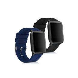 kwmobile Uhrenarmband 2x Sportarmband für Huami Amazfit Bip / Bip Lite