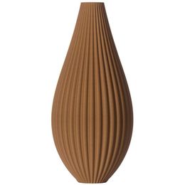 3D Vase Dekovase Sina L 30cm Nachhaltige Deko Vase Pampasgras Trockenblumen Bodenvase