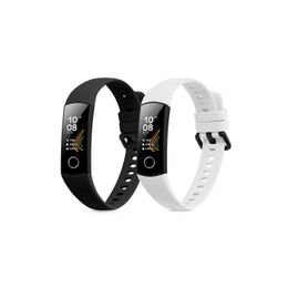 kwmobile Uhrenarmband 2x Sportarmband für Honor Band 5 / Band 4